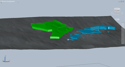 Calculate and visualize dust emission from construction site