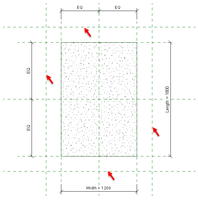 Stepped Reinforced Concrete Foundations in Revit