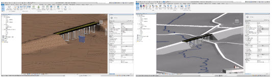 Modify designs and create shop drawings for a BIM bridge