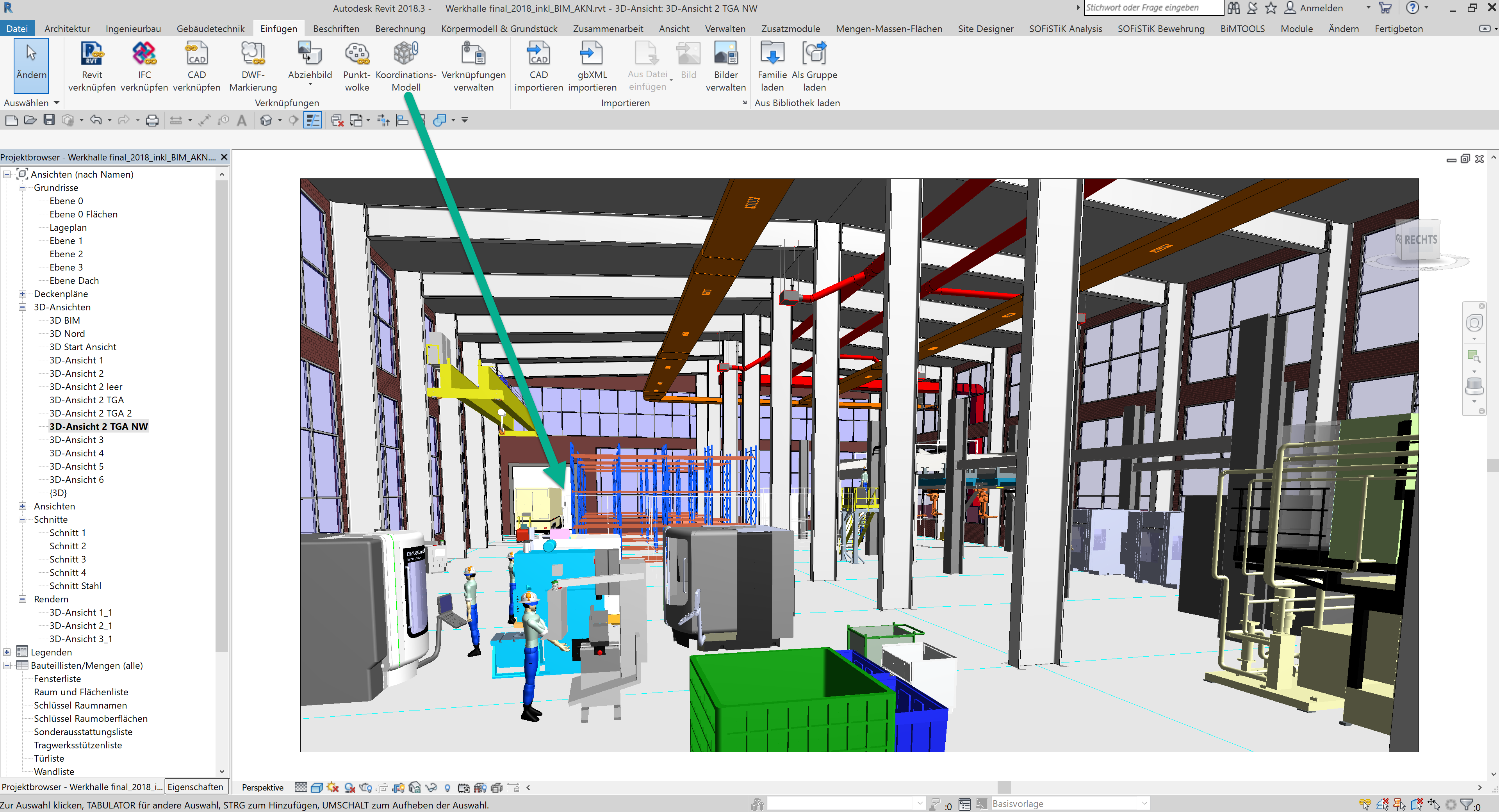 From brownfield to digital factory with BIM–Part 4 (BIM coordination)