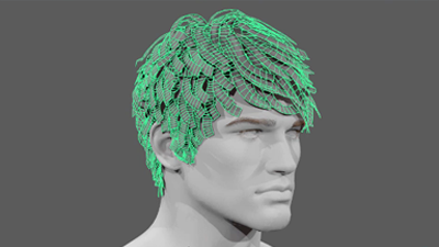 Create hair using XGen interactive grooming