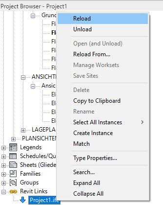 Using IFC files in Revit