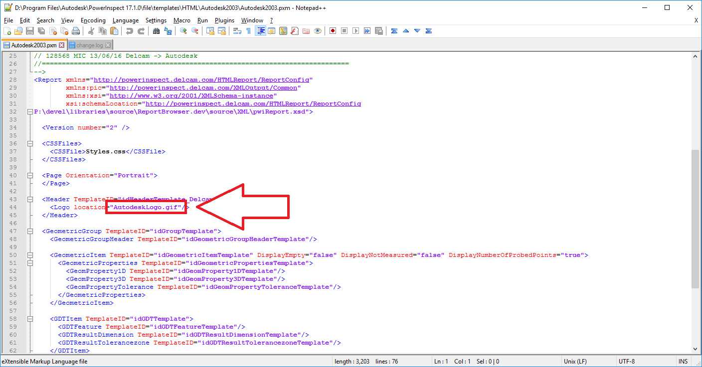 How to Change the HTML Report Logo in PowerInspect
