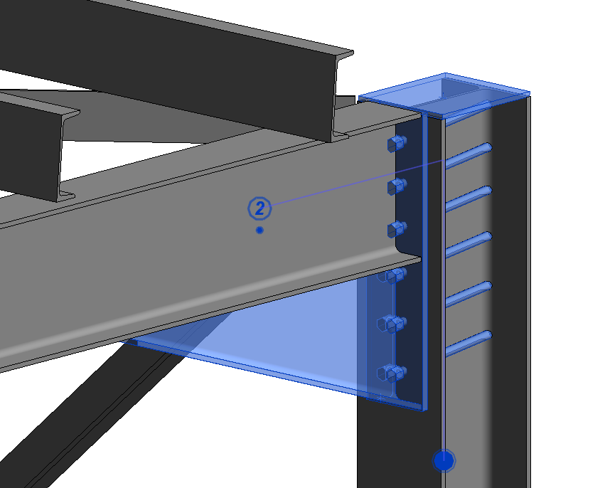 How do you correct the steel connections that have the bolts closer ...