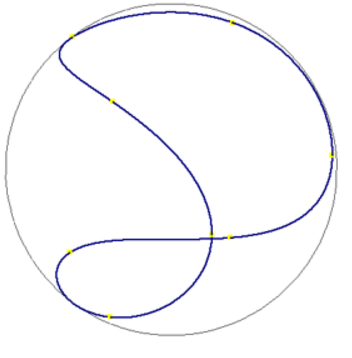 Use Curve on Face to create a curve on a 3D surface