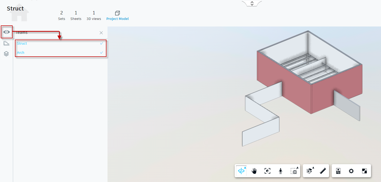 Building—Collaboration—Understanding an assembled cloud-based BIM project