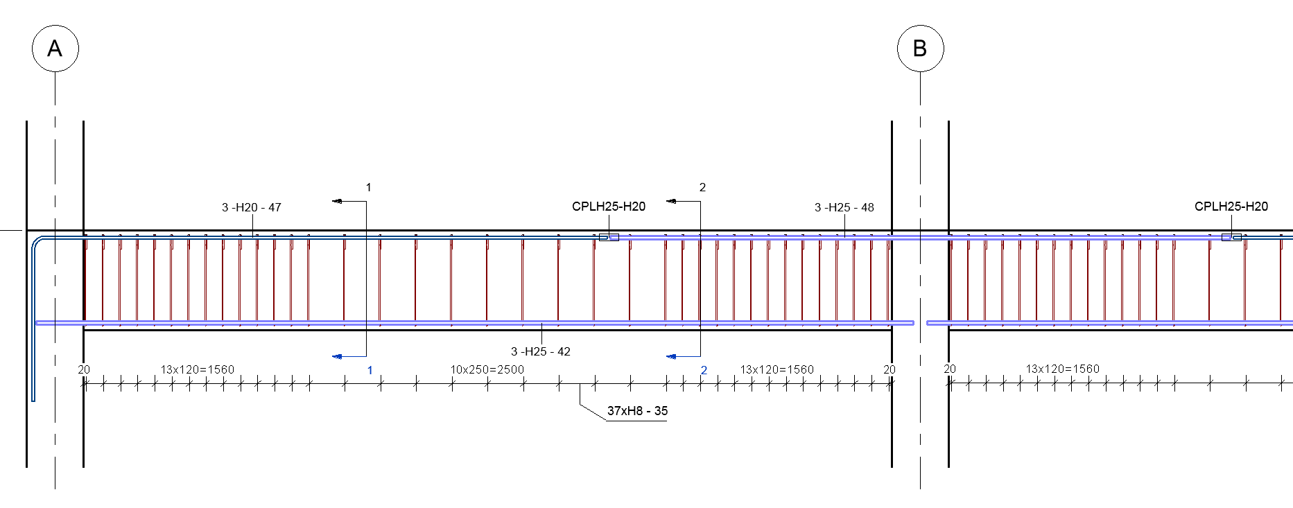 Multi-Rebar Annotation in Revit