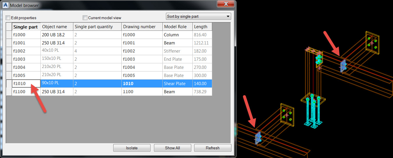 Advance Steel - Part C - Re Number / Delete Document