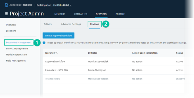 Use model reviewing & approval workflows to collaborate effectively in ...