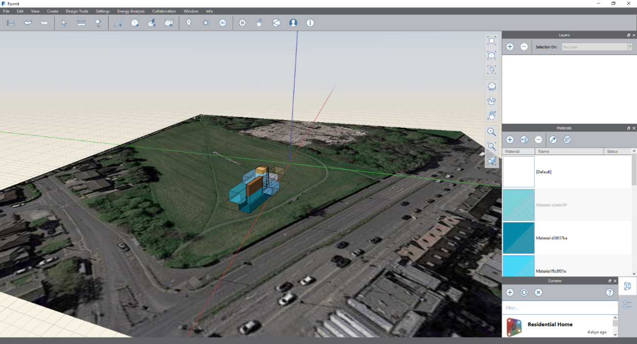 Use reality capture with BIM for space distribution
