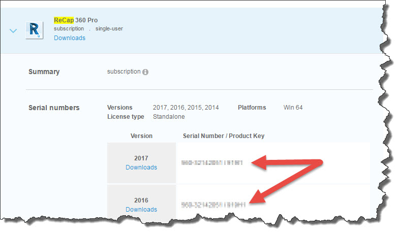 Tips on Activating ReCap 360 Pro Desktop