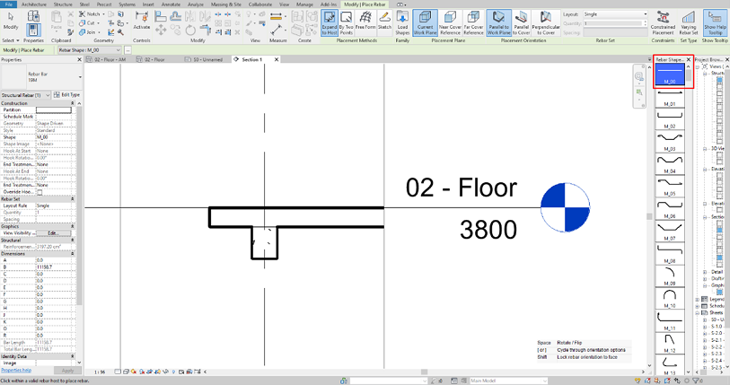 Rebar detailing and fabrication
