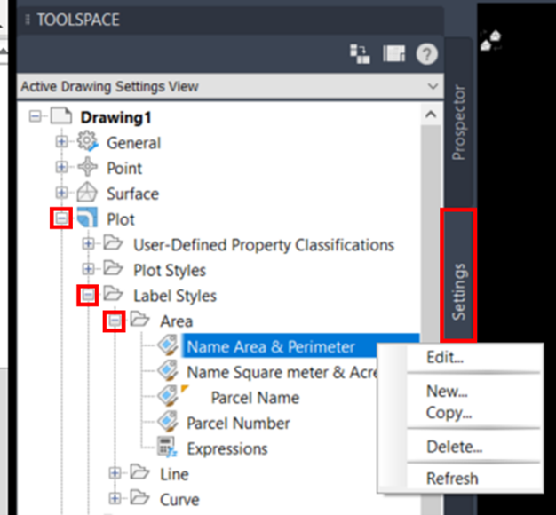 Basic Civil 3D concepts