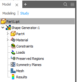 Shape Generator - Optimize mass and stiffness for your parts