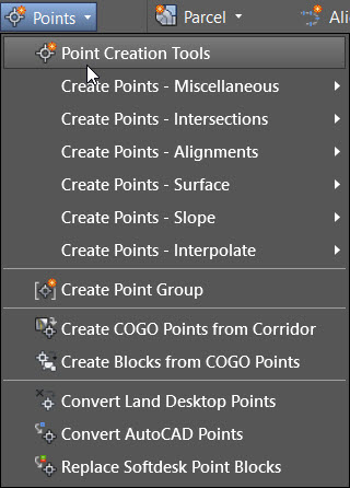 Use COGO points to track and manage site layout