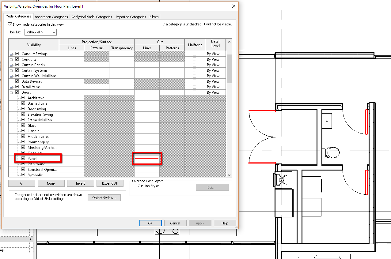 Sub-Categories in Families