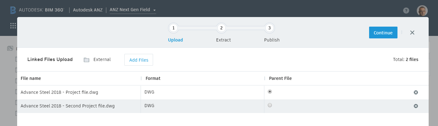 BIM 360 Docs Using Linked/Xrefed Files / Models