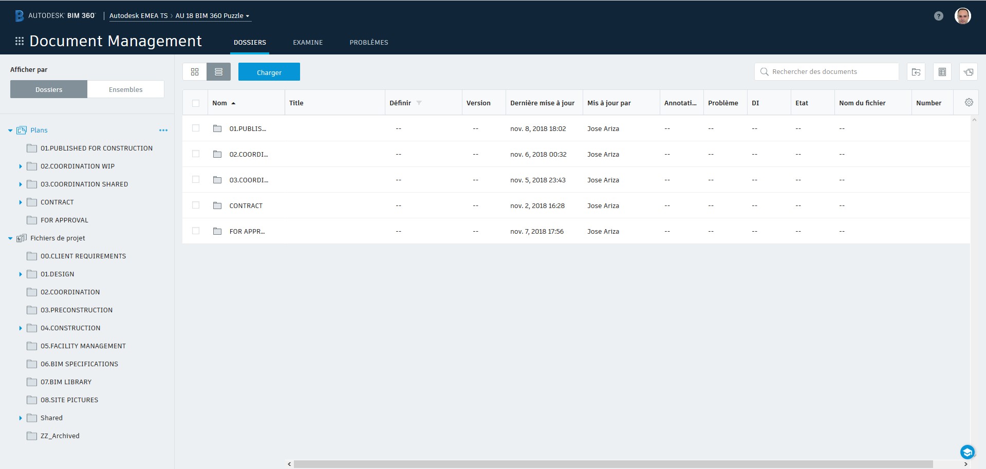 Building—Collaboration—Change the interface language in BIM 360