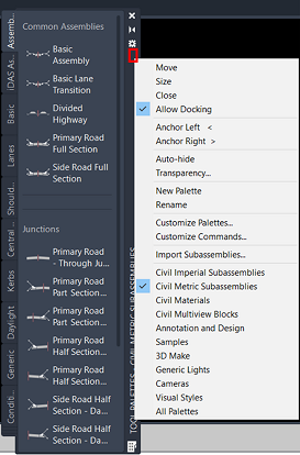 Autodesk Civil 3D Tool space part two
