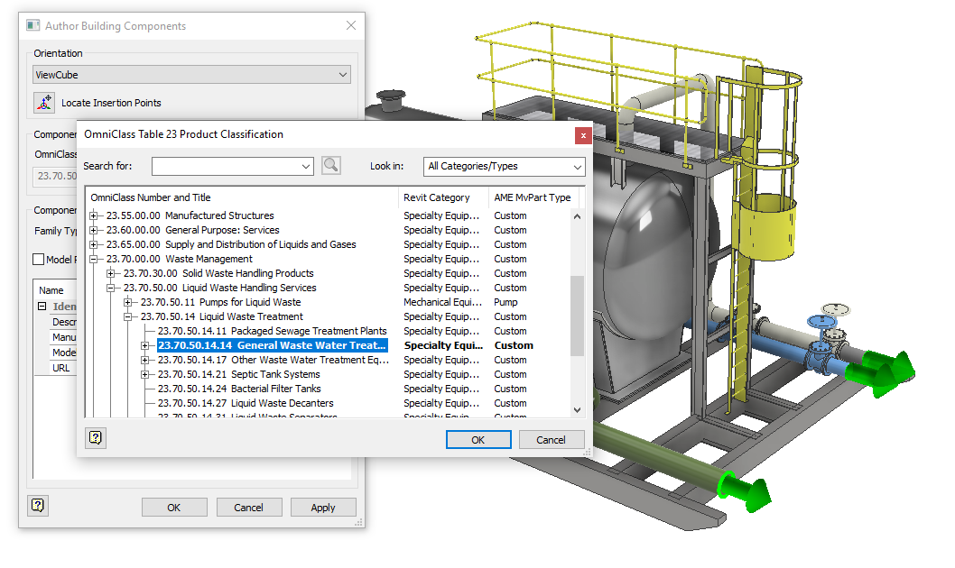 Creating BIM ready models in Autodesk Inventor