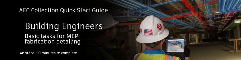Basic tasks for MEP fabrication detailing