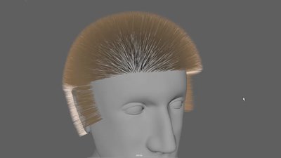 Create hair using XGen interactive grooming