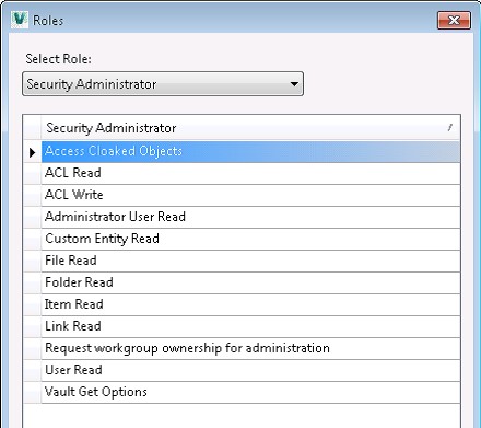 New roles in Autodesk Vault 2018 make administrator’s life easier.