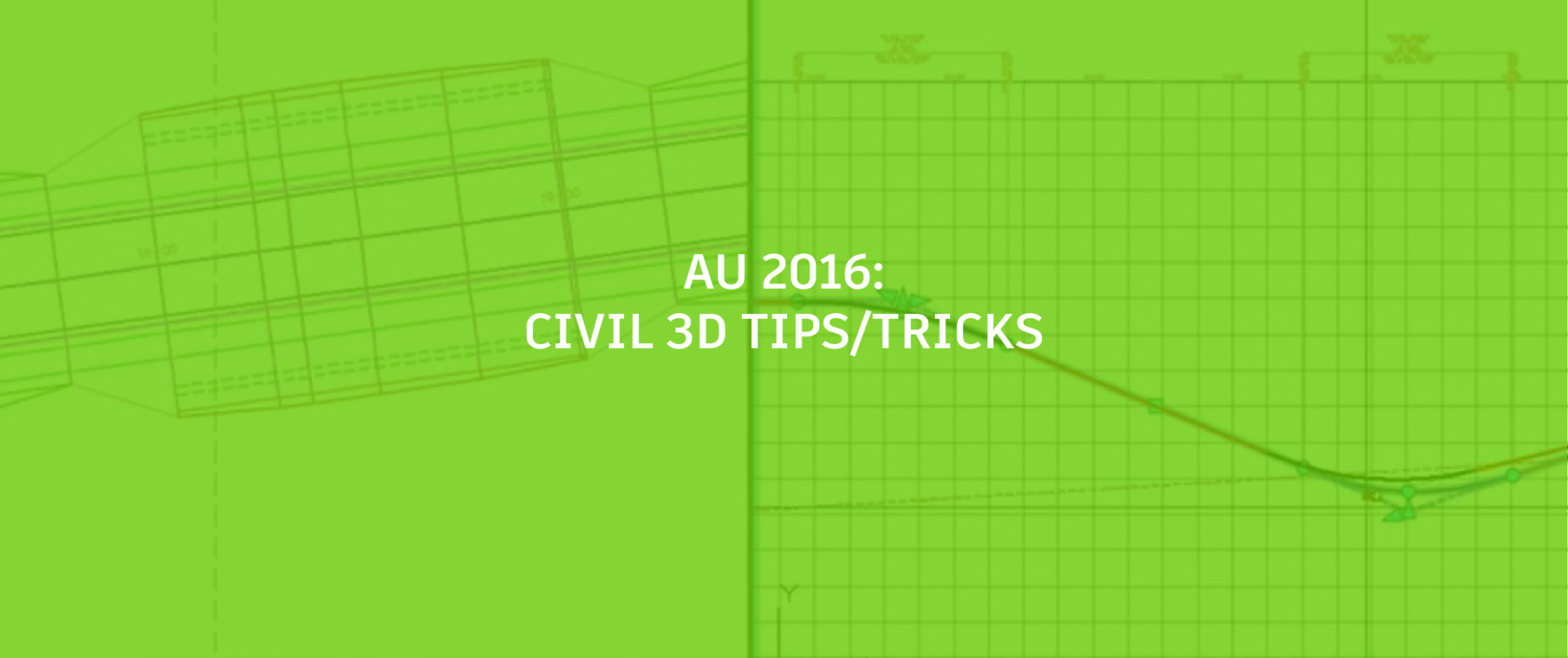 AU 2016 Video: AutoCAD Civil 3D Tips, Tricks, and Unnatural Acts ...