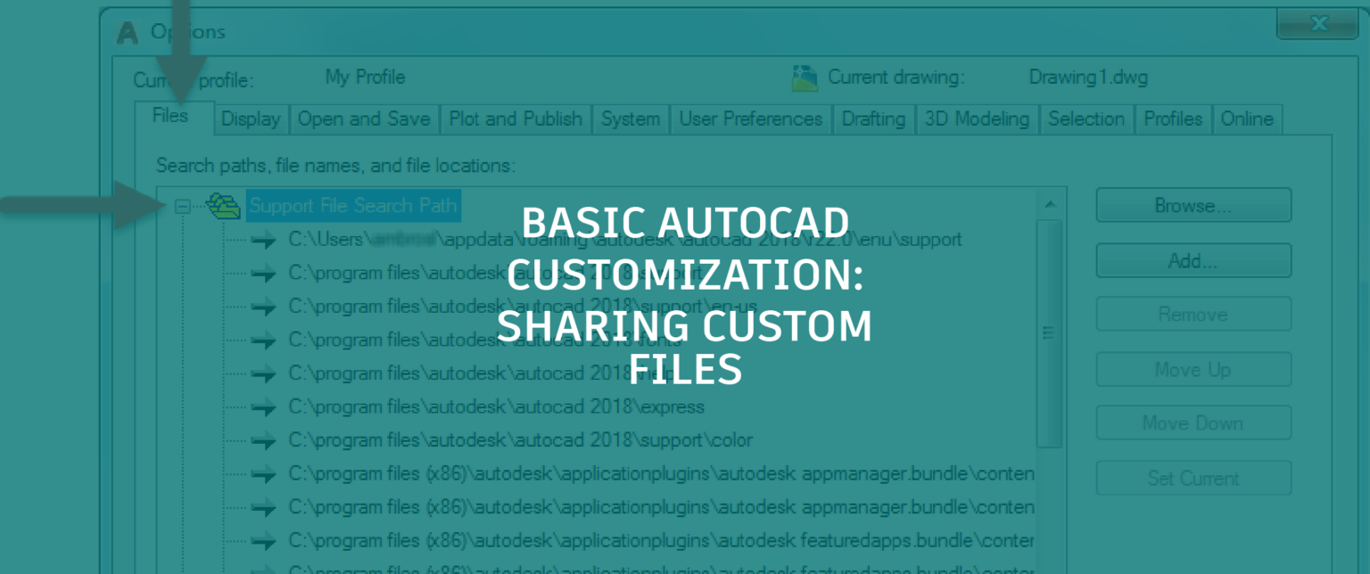 Basic AutoCAD Customization: Sharing Custom Files, Part 2 | AutoCAD ...