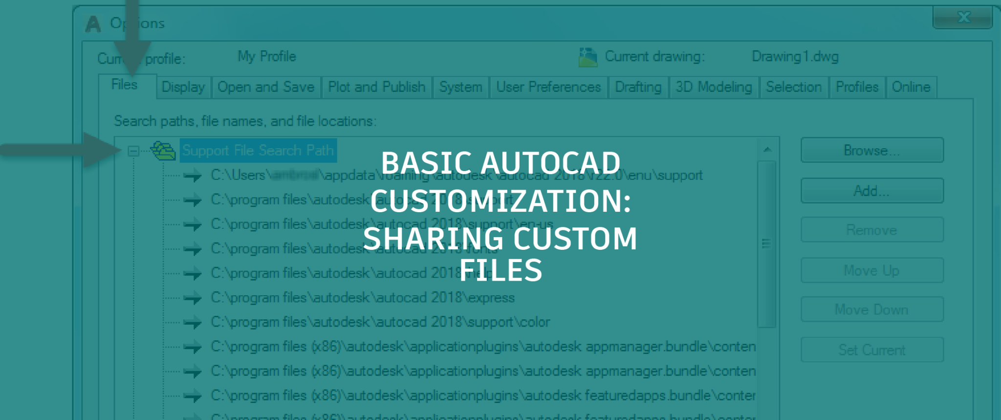 Basic AutoCAD Customization: Sharing Custom Files, Part 1 | AutoCAD ...