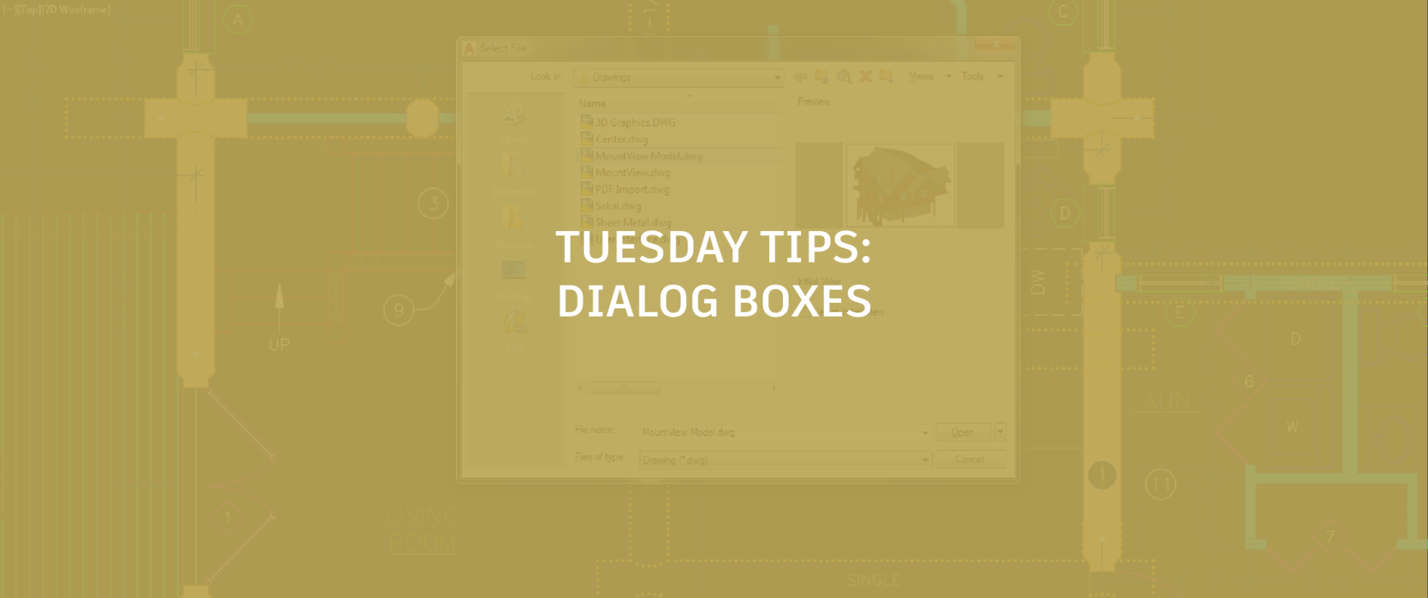 Let’s Have a Dialog: Tuesday Tips With Lynn | AutoCAD Blog | Autodesk