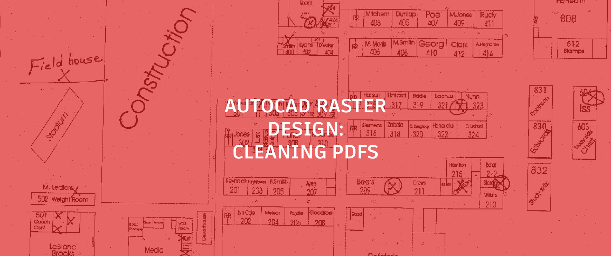 Using AutoCAD Raster Design to Save Time and Enhance the Quality of PDF ...