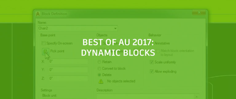 AU 2017 Video: How to Make a Dynamic Block | AutoCAD Blog | Autodesk