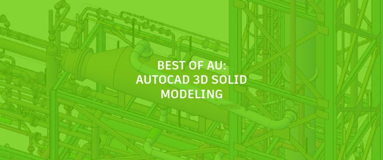 AU 2016 Video: A Quick Start into AutoCAD 3D Solid Modeling | AutoCAD ...