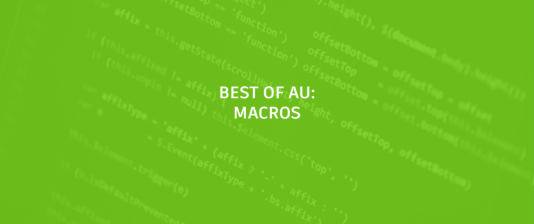 AU 2016 Video: AutoCAD Macros and Cheese - An Automation Feast ...