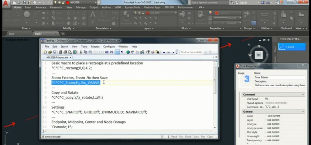 AU 2016 Video: AutoCAD Macros and Cheese - An Automation Feast ...