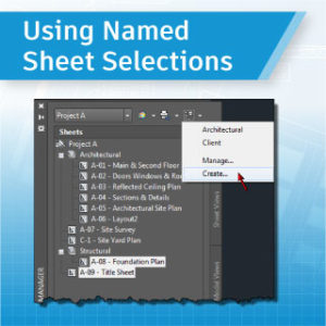 How to Use Named Sheet Selections in AutoCAD | AutoCAD Blog | Autodesk