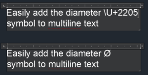 How to Type the Diameter Symbol in AutoCAD | AutoCAD Blog