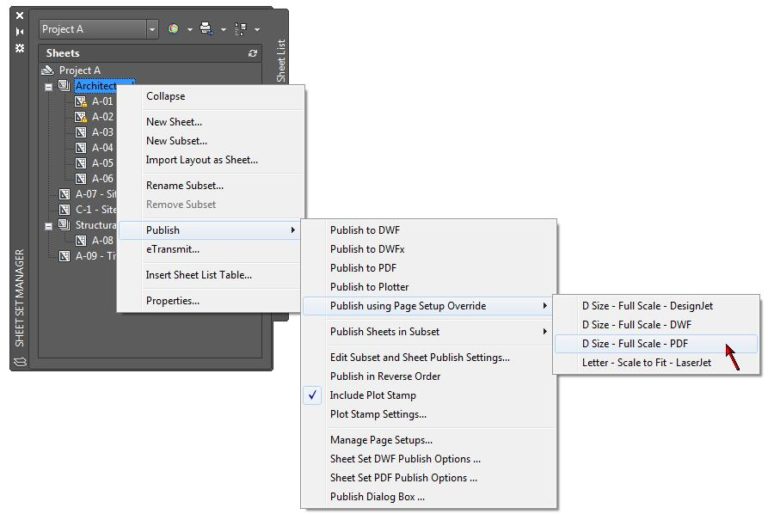 Becoming a Master of Sheet Sets: Plot Using Any Page Setup in AutoCAD ...