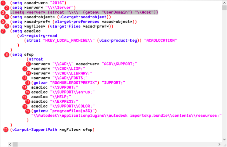 Deploying AutoCAD using AutoLISP | AU2015 recorded class
