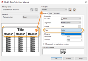 Repeating AutoCAD Table Labels: Tuesday Tips With Heidi | AutoCAD Blog ...