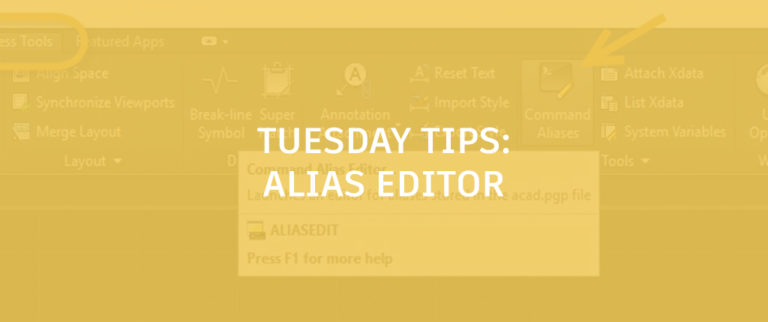 Be the Office Rock Star With the AutoCAD Command Alias Editor: Tuesday ...