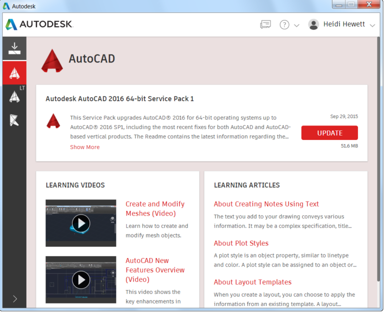 What’s New in AutoCAD 2017? Autodesk Desktop App | Update