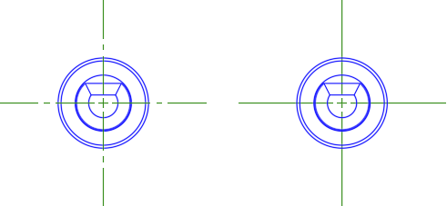 New in AutoCAD 2017: Centerlines & Center Marks