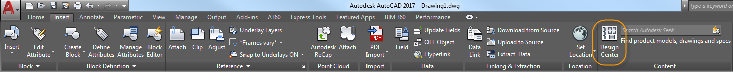 AutoCAD DesignCenter | Mining Drawing Data |Tuesday Tips