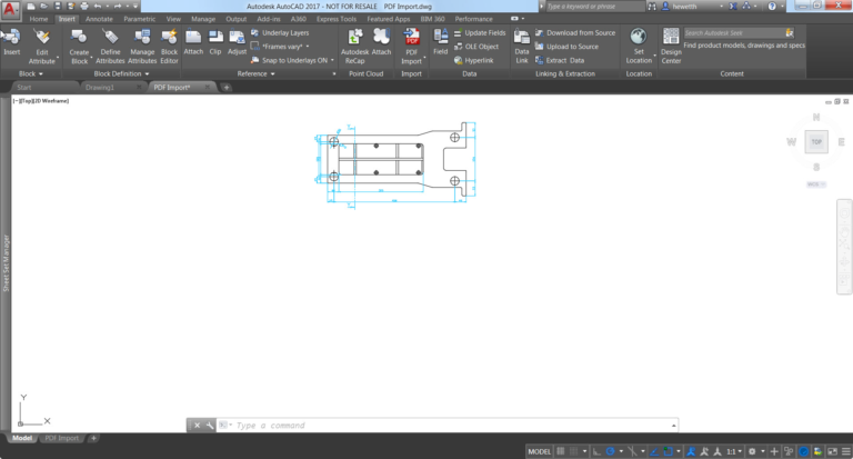 What's New in AutoCAD 2017? | PDF Import | Autodesk