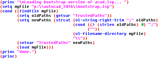 Bootstrap AutoCAD Deployments for Customizations Part 4