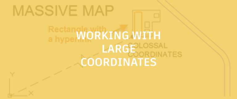 Working With Large Coordinates In Autocad Autocad Blog Autodesk