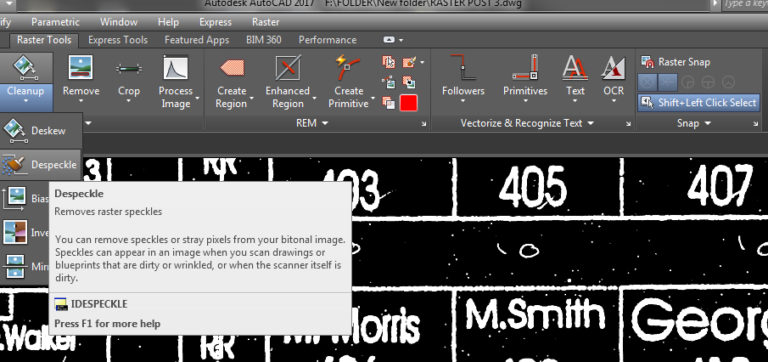 Using AutoCAD Raster Design to Save Time and Enhance the Quality of PDF ...