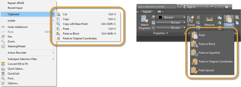 Copy and Paste in AutoCAD: Tuesday Tips With Frank | AutoCAD Blog ...